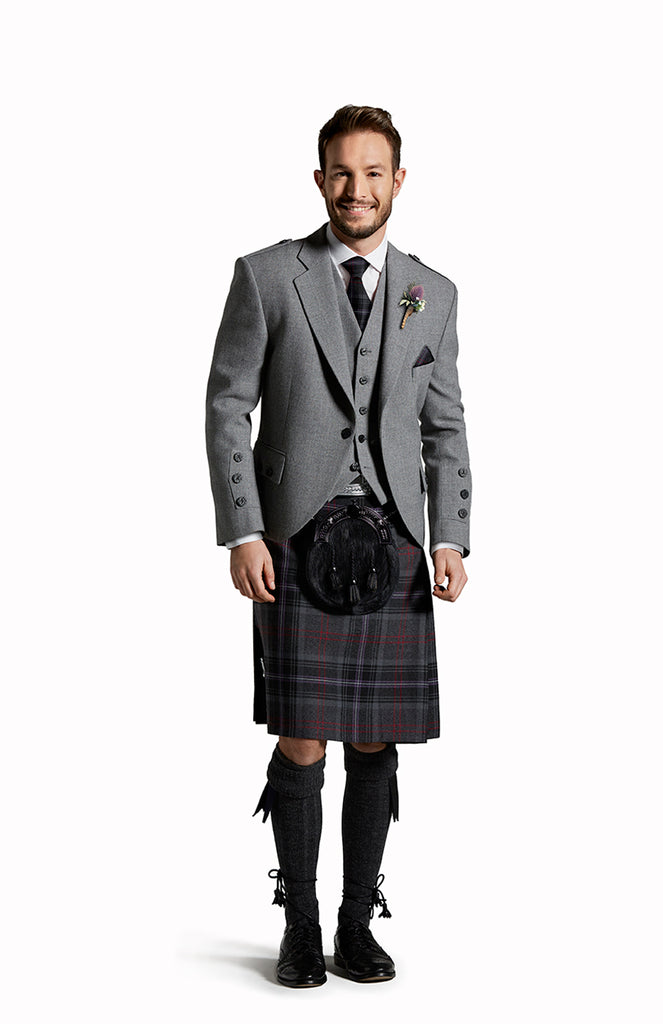 Light Grey Tweed Outfit – Gilt Edged